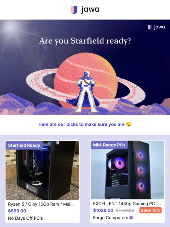 Jawa: Are you Starfield ready? | Featured Builds | Milled