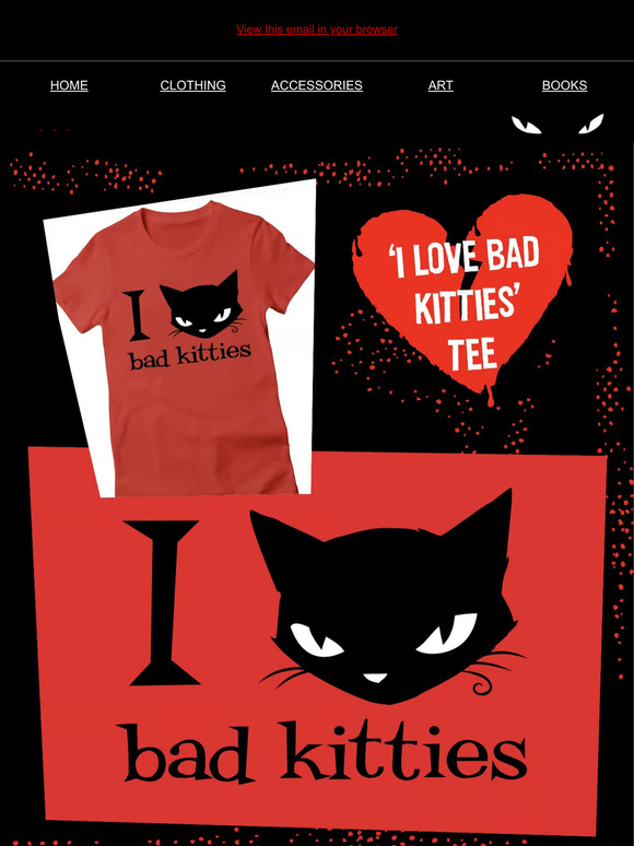 Emily the Strange: I ️ Bad Kitties! -Emily | Milled