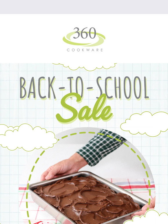 360 Cookware: Bake up some memories for the new school year! | Milled