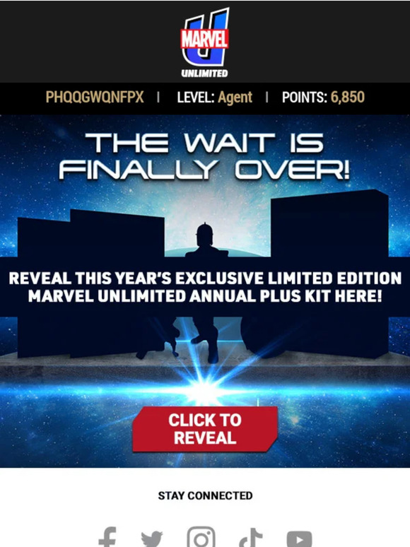 Marvel Store: Reveal this year’s Marvel Unlimited Annual Plus Kit! | Milled