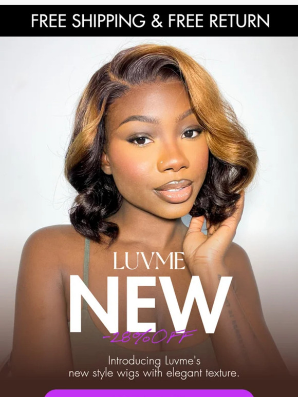 Luvme Hair: Introducing Luvme's new style wigs with elegant texture🍂 ...