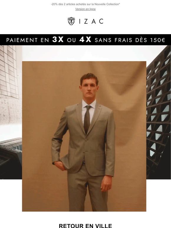 IZAC: Retour en ville | Nos costumes se réinventent ! | Milled