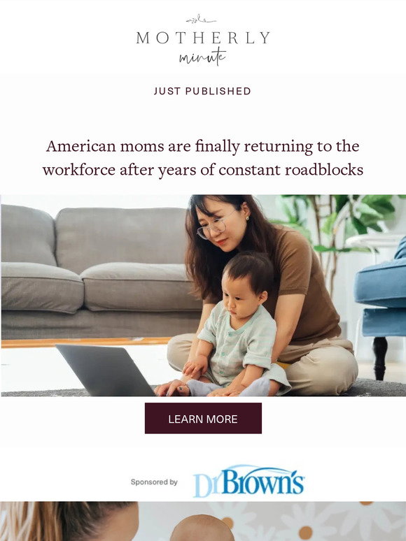 Motherly: American moms are finally returning to the workforce after ...