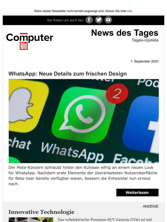 Whatsapp Neues Design 2023