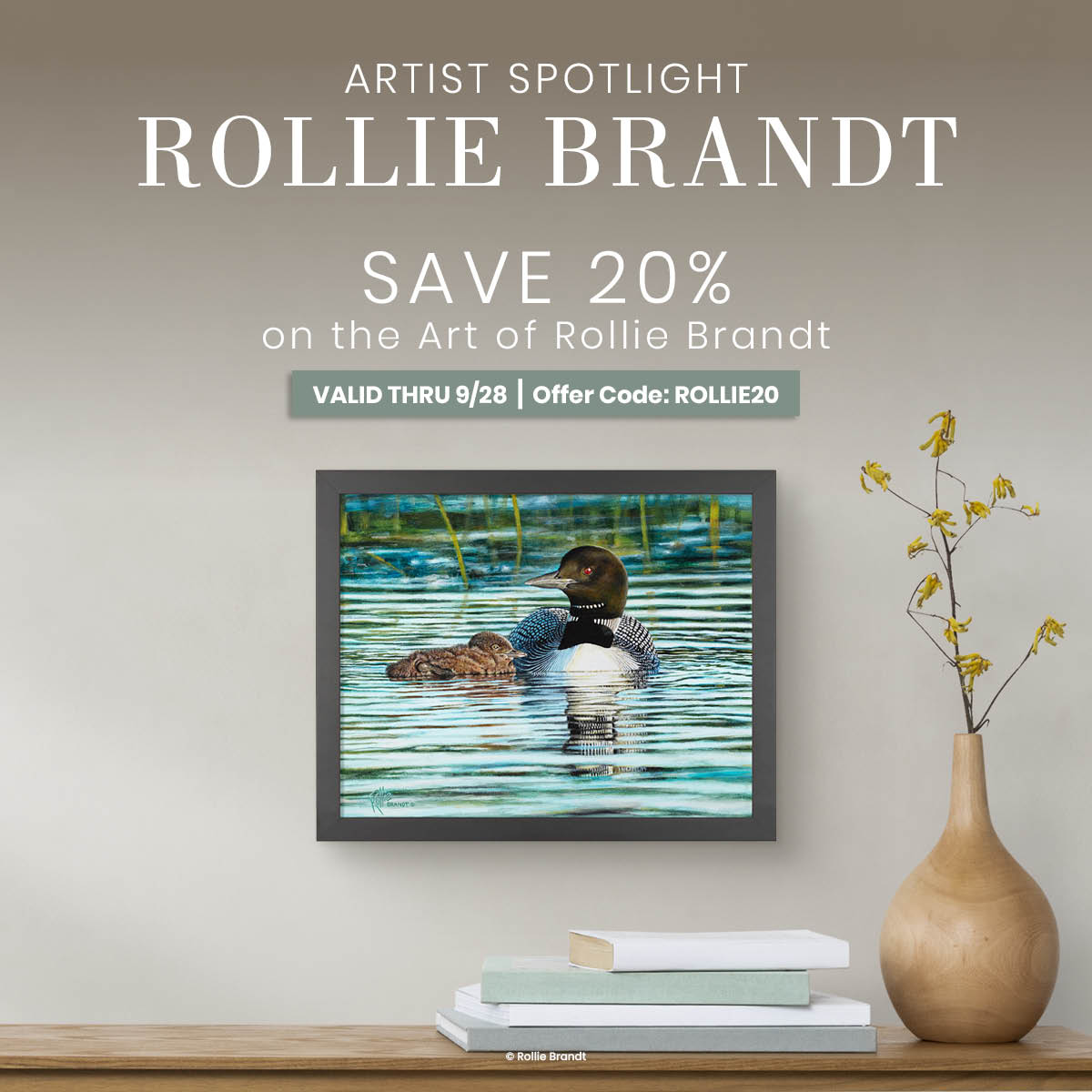Wild Wings: 🎨 Artist of the Month: Rollie Brandt's Wildlife Wonders ...