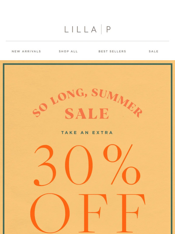 Lilla P: Our Favorite Styles, Now Up to 75% Off | Milled