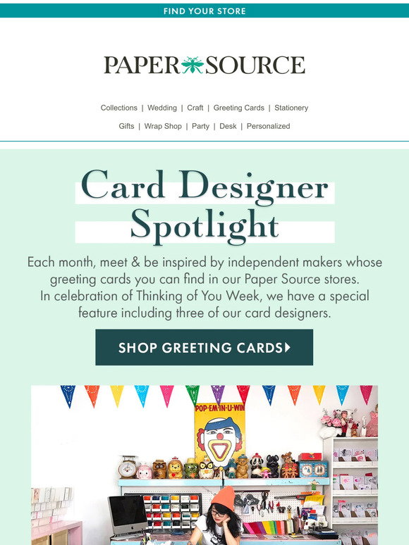 Paper Source: Meet Our Independent Card Designers! 👋 | Milled