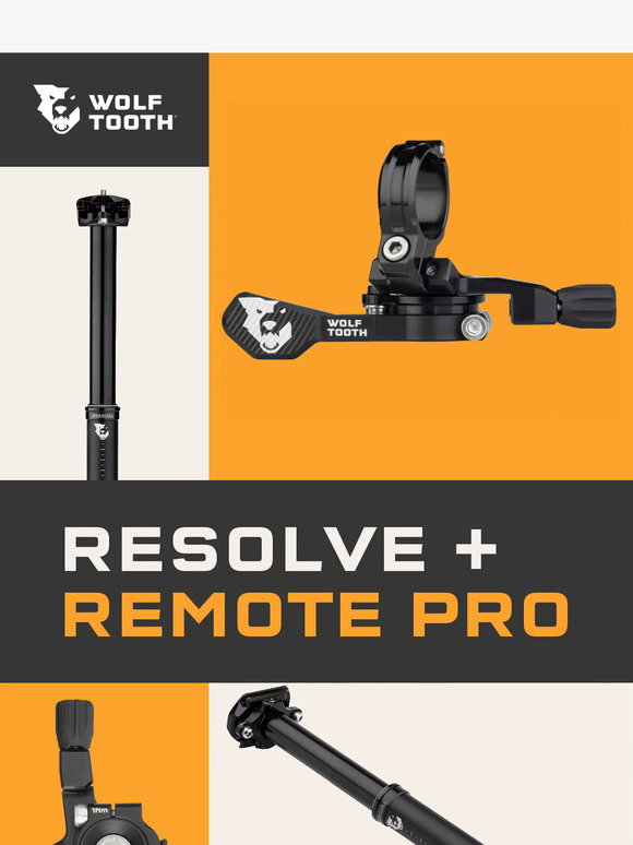 Wolf Tooth Components: Resolve and ReMote Pro – Simply The Best | Milled