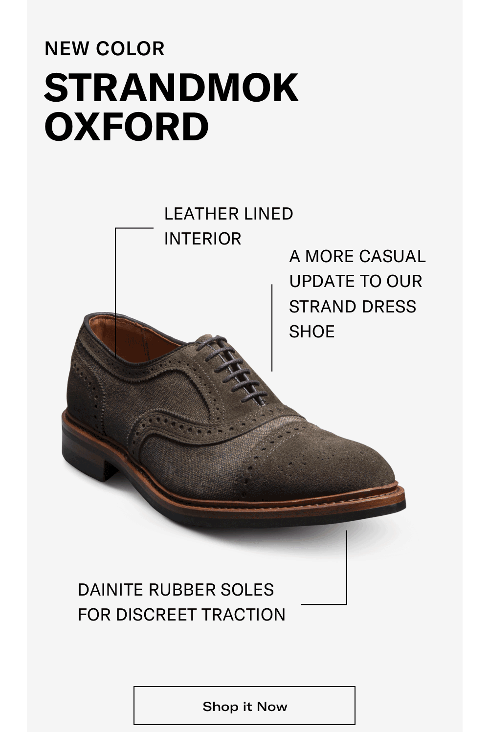 Allen Edmonds: Our best-selling sneaker, a brand-new color | Milled