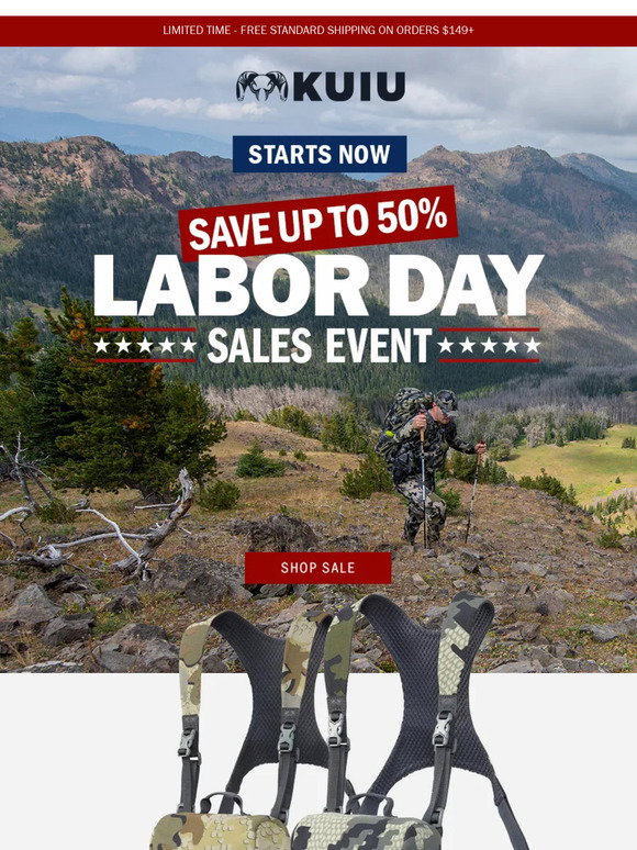 KUIU: Up to 50% off Outerwear, Logo Wear, Field Gear, and More! | Milled