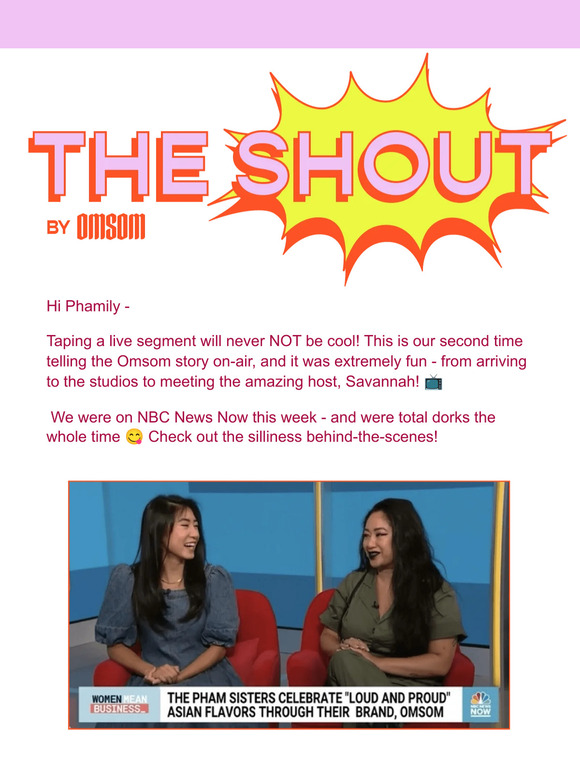 Omsom: 🗯 The Shout 157: wake up, it’s the first of the month 📅 | Milled