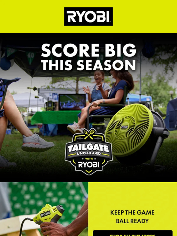 Ryobi: Be the MVP of the Tailgate🏆 | Milled