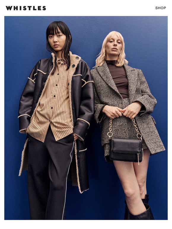 Whistles: It's arrived: Fall Winter 2023 | Milled