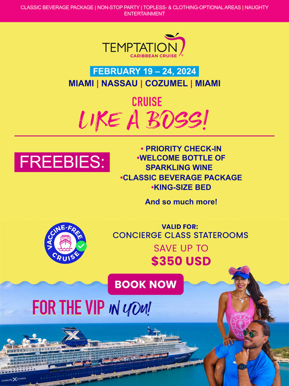 Temptation-experience: Your VIP ticket to extraordinary Freebies await ...