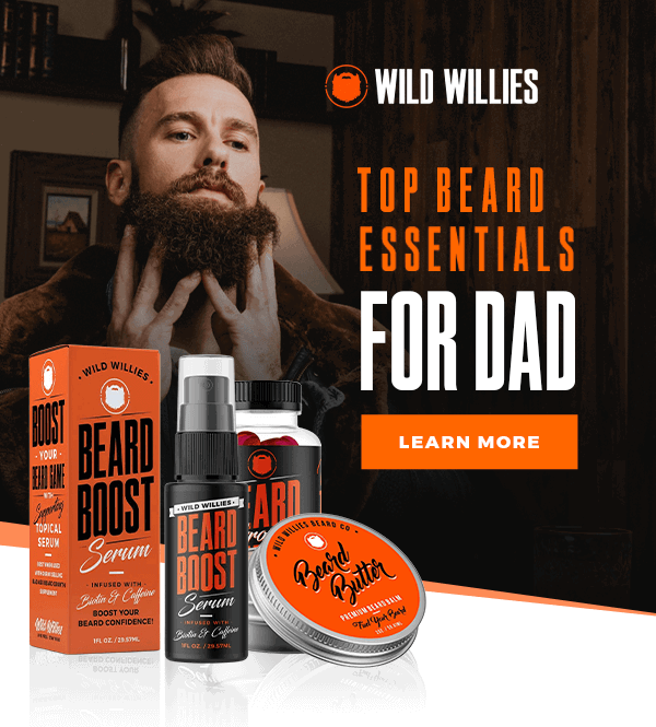 Wild Willies: 🧔 Top 5 Beard Essentials For Dad | Milled