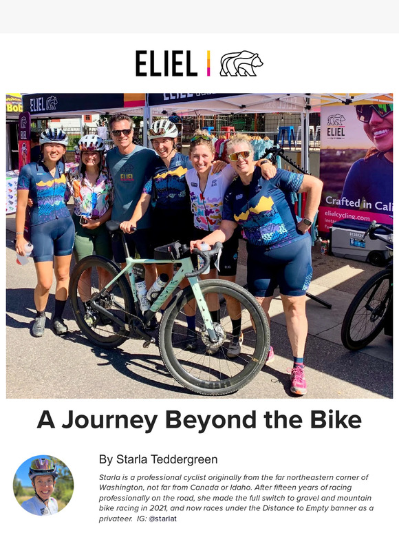 Eliel Cycling: Eliel Athlete Spotlight: Starla Teddergreen and Distance ...