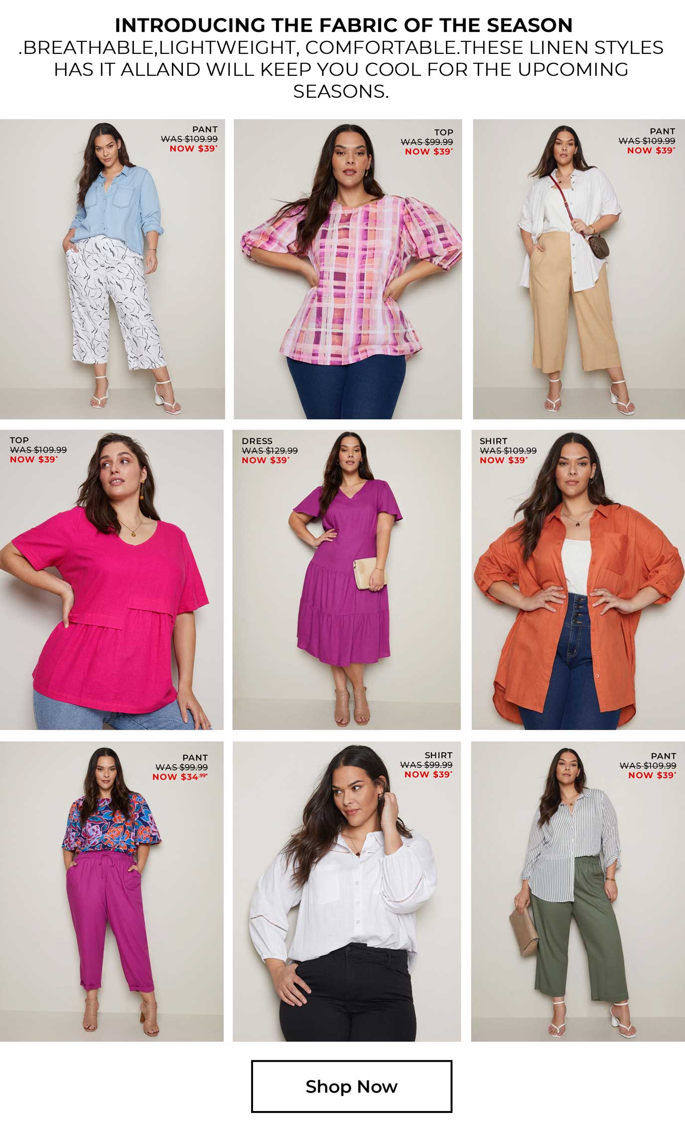 Autograph Fashion: The Fabric of the Season | LINEN | Milled