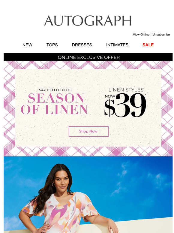 Autograph Fashion: The Fabric of the Season | LINEN | Milled