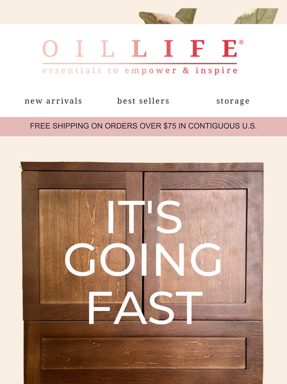 Oil Life: Unveiling Our Newest Luxury: The Luxe Essential Oil Cabinet ...