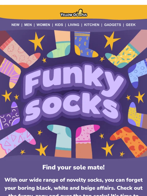 Yellow Octopus: Show-Stopping Socks That Will Make You Laugh Out Loud 🌟 ...