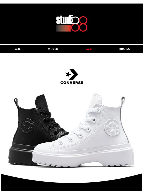 Studio 88: Lugged, but make it Leather | Shop the all New Converse All ...