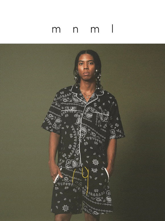 mnml: a closer look: the new Bandana Paisley Set | Milled