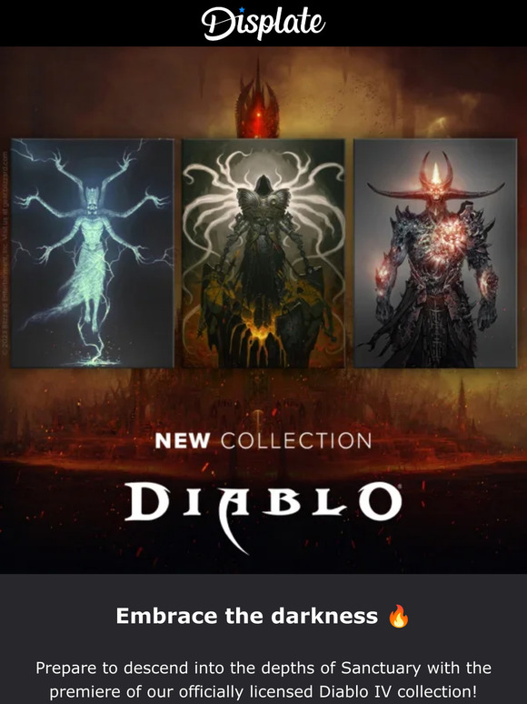 Displate: Collector, Diablo IV Displates for your sanctuary! | Milled