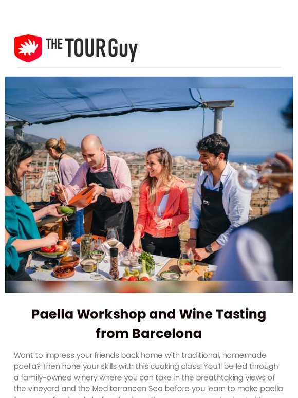 The Tour Guy: NEW TOUR ALERT: Paella Workshop and Wine Tasting | Milled