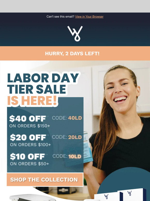 Water & Wellness: Two. Days. Left. To. Save. | Milled