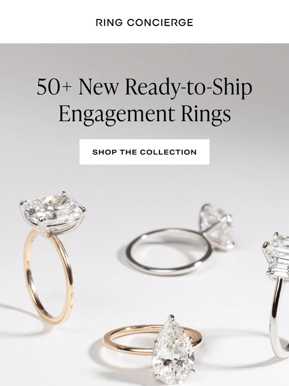 Ring Concierge: 50+ NEW ready-to-ship 💎 rings | Milled