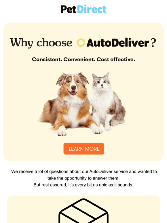 Pet Direct NZ: That's Right, You're The Boss With AutoDeliver | Milled