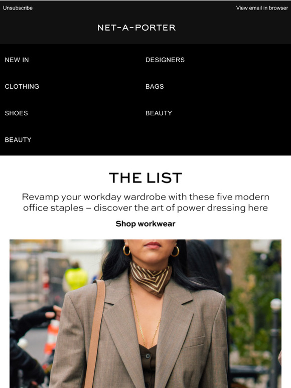 Net-A-Porter: Professional style starts here | Milled