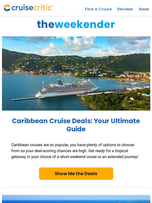 Cruise Critic: Ultimate Guide To Caribbean Cruise Deals; Train ...