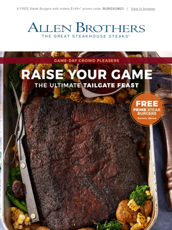 Allen Brothers: Game-Day Feasts! Your Newest Tailgate Stars | Milled