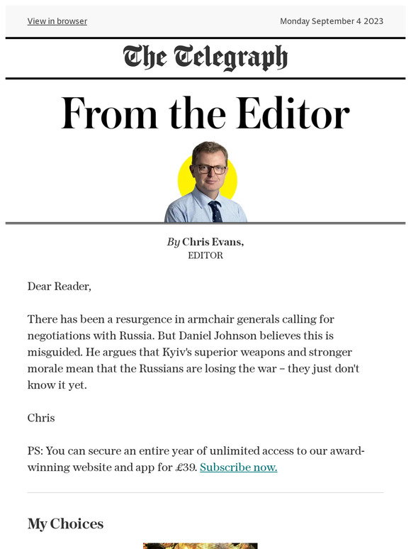 The Telegraph: 'Ukraine’s victory is closer than ever – but a shattered ...