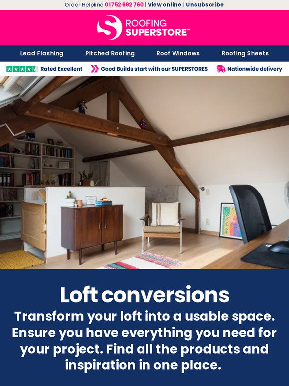 Roofing Superstore: Thinking about converting your loft? 🏠 | Milled