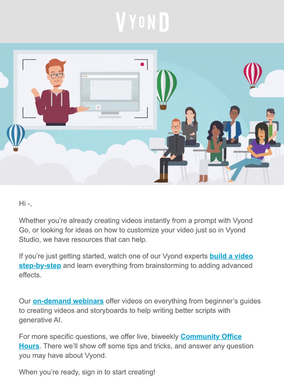 Vyond: Jumpstart your videos with these resources | Milled