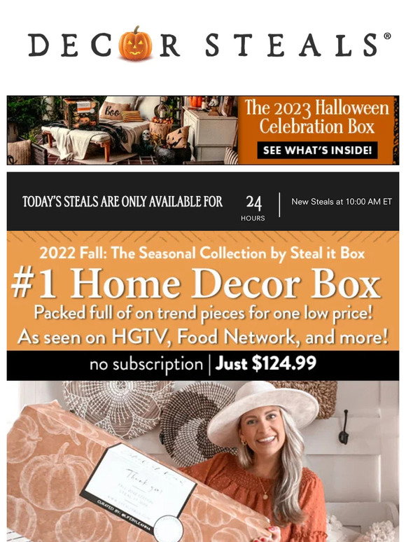 Decor Steals Fall 2022