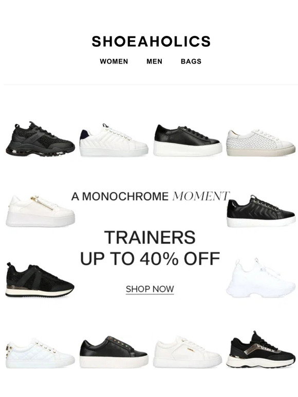 Shoeaholics: A Monochromatic Moment | Milled