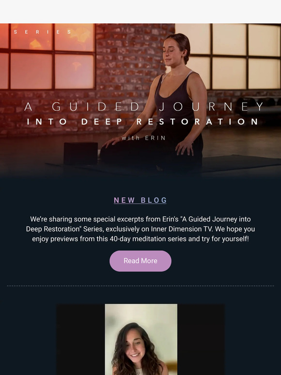 Inner Dimension TV: Exclusive Preview: Dive Deep into Erin's 40-day ...