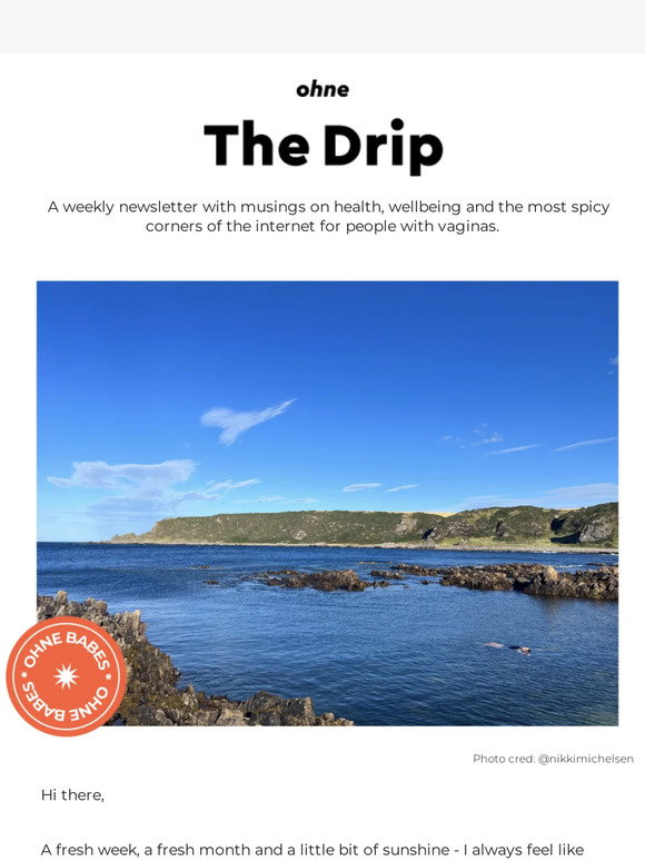 Ohne: 🩸 THE DRIP #03: Lymphatic drainage, period leaks & hormone ...
