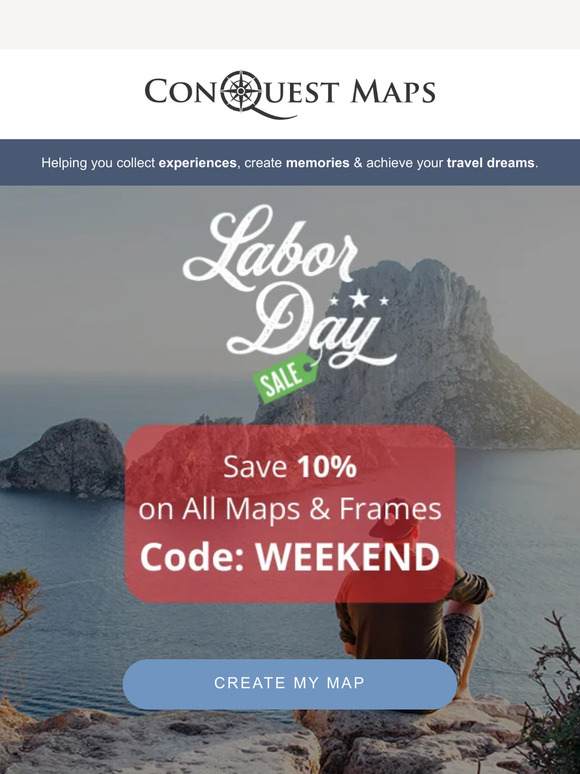 Conquest Maps: Happy Labor Day from Your Friends at Conquest Maps! | Milled