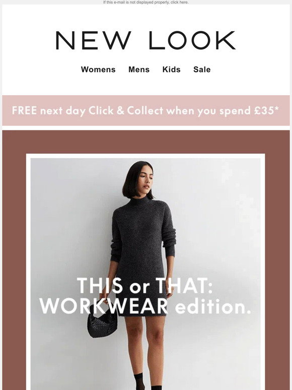 New Look: Work-ready styles that put in overtime | Milled