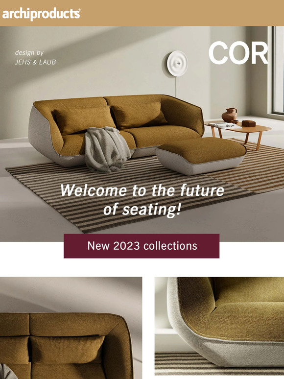 Archiproducts IT: COR, new 2023: discover the art of seating | Milled