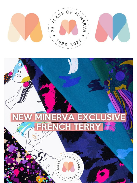 Minerva: 5 new Minerva Exclusive French Terry designs | Milled
