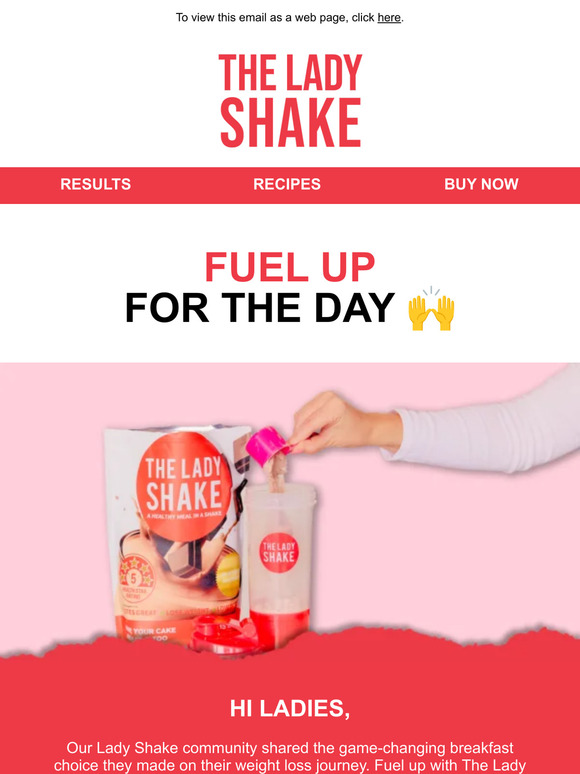 The Lady Shake: Ladies - Your Morning Routine Reboot 🔥 | Milled