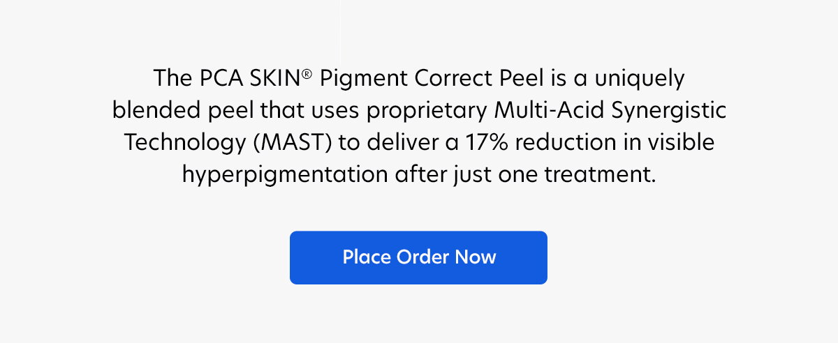 PCA Skin: Introducing NEW Pigment Correct Peel | Milled