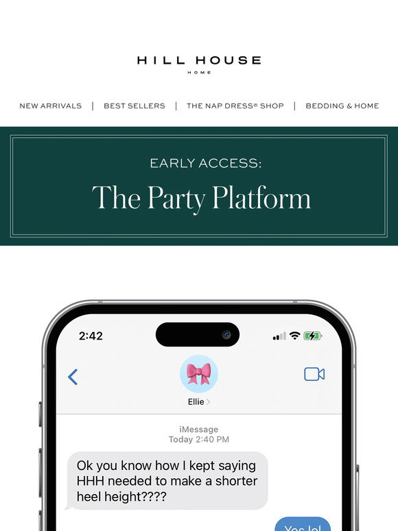 Hill House Home: Early Access: Party Platforms 🎀 | Milled