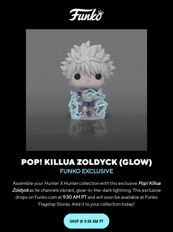 Funko: New Exclusive: Killua Zoldyck (Glow) | Milled