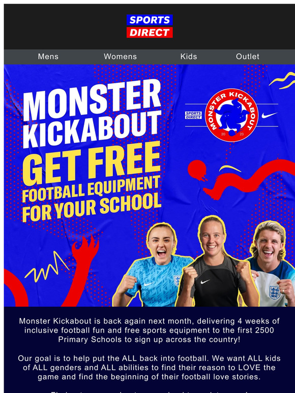 Sports Direct: Monster Kickabout Returns ⚽ | Milled